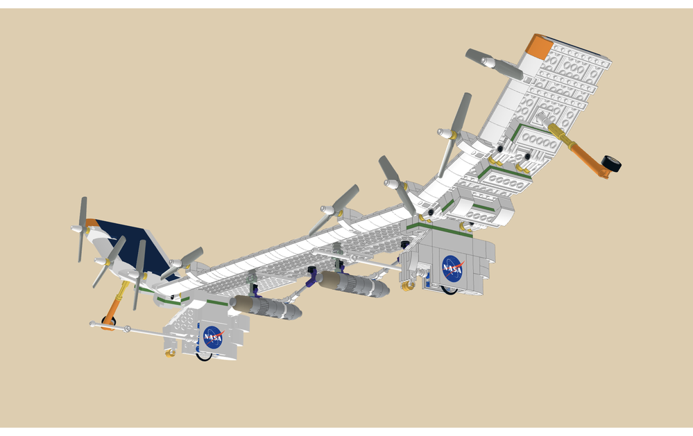 LEGO MOC NASA-Pathfinder Plus- Scale 1:50 by PedroJ | Rebrickable ...