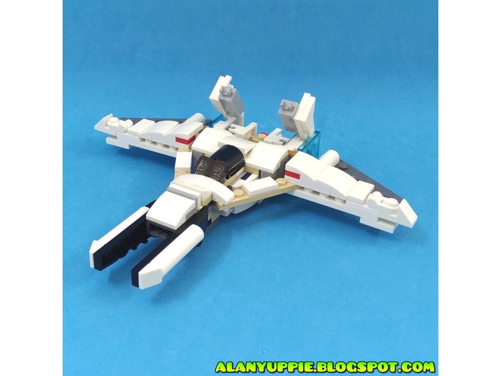 Lego Moc Transformer Space Cruiser From Lego Creator 31134 Space