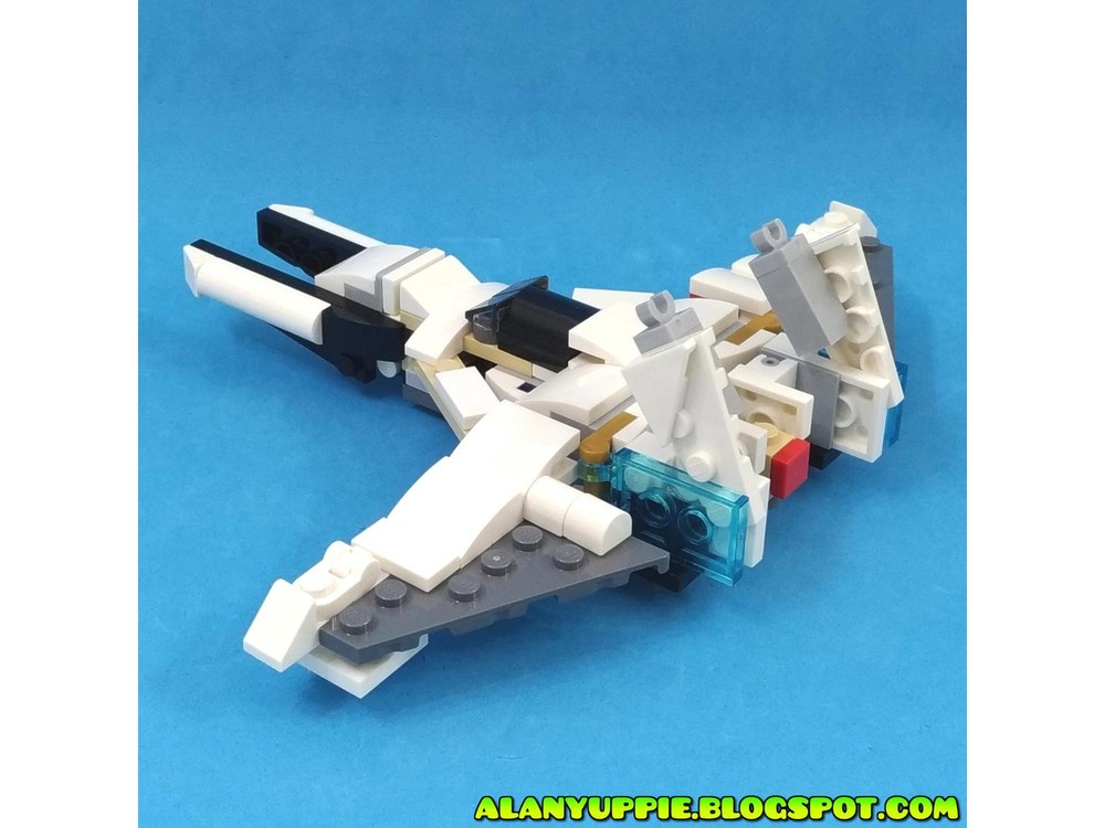 Lego Moc Transformer Space Cruiser From Lego Creator 31134 Space