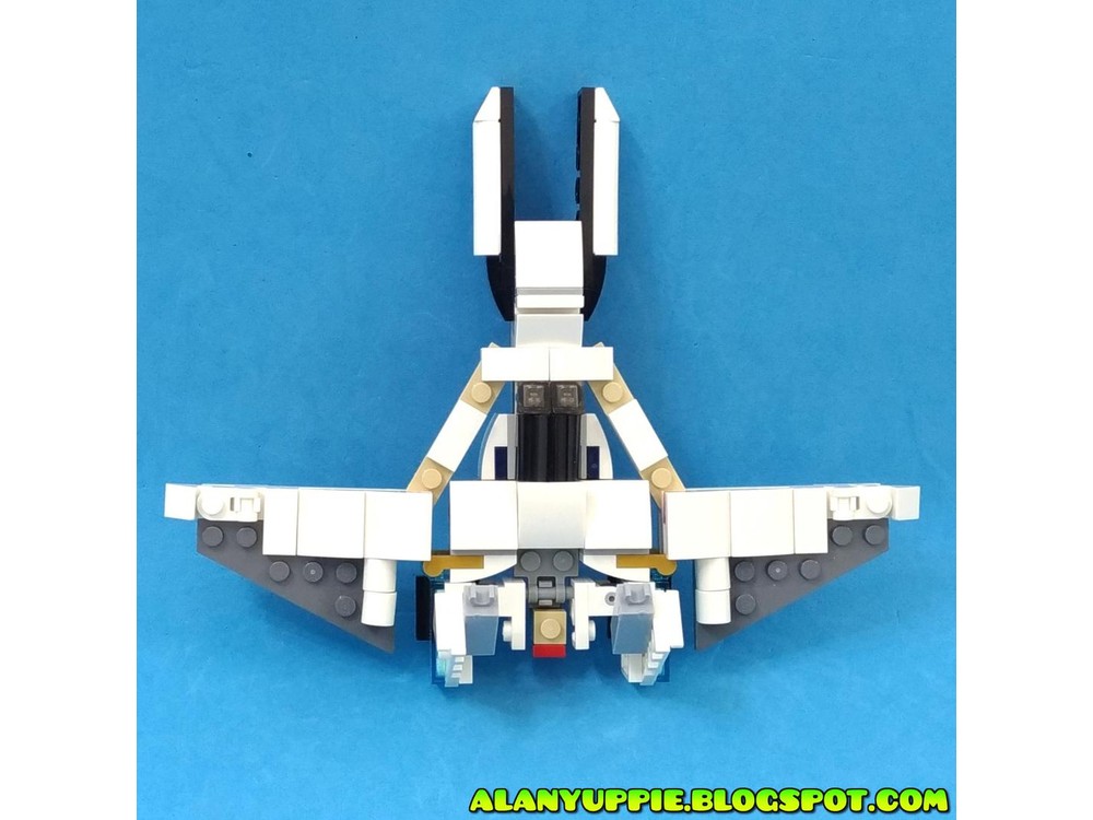 Lego Moc Transformer Space Cruiser From Lego Creator 31134 Space