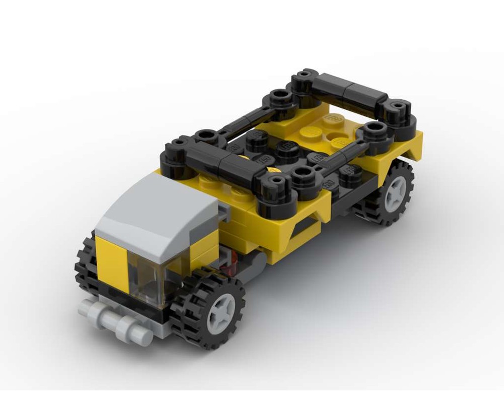 LEGO MOC 11965 Articulated Truck by PeterSzabo | Rebrickable - Build ...