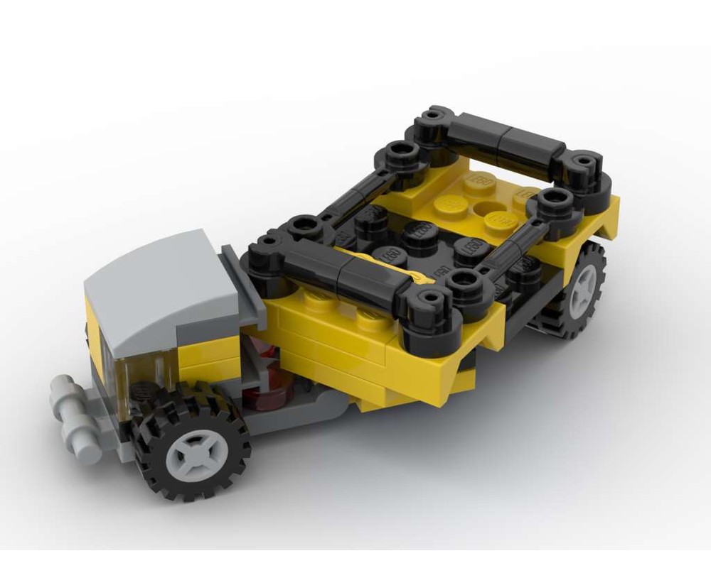 LEGO MOC 11965 Articulated Truck by PeterSzabo | Rebrickable - Build ...