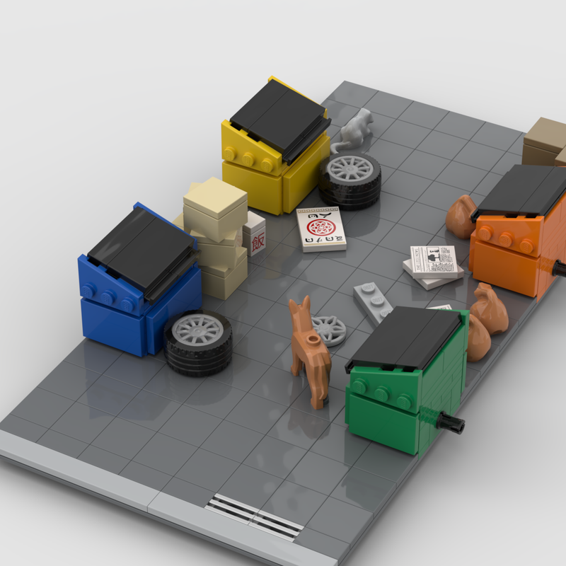 LEGO MOC Alley by beartbh1 | Rebrickable - Build with LEGO