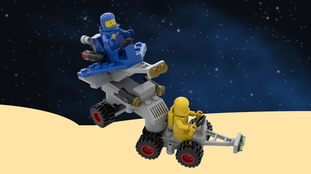 LEGO MOC Classic Space Reimagined: Star Patrol Launcher 6871 by watson ...
