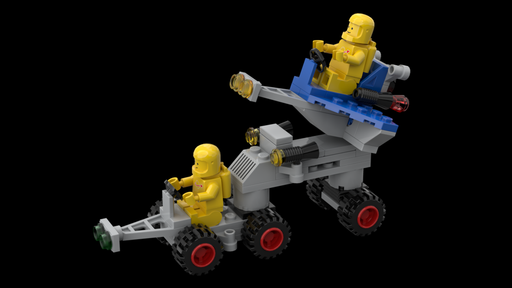 LEGO MOC Classic Space Reimagined: Star Patrol Launcher 6871 by watson ...
