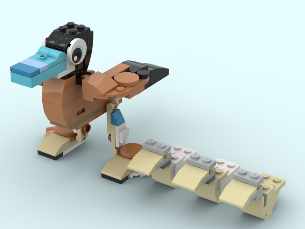 LEGO MOC 31137 Ruddy Duck by Pikminfan67 | Rebrickable - Build with LEGO