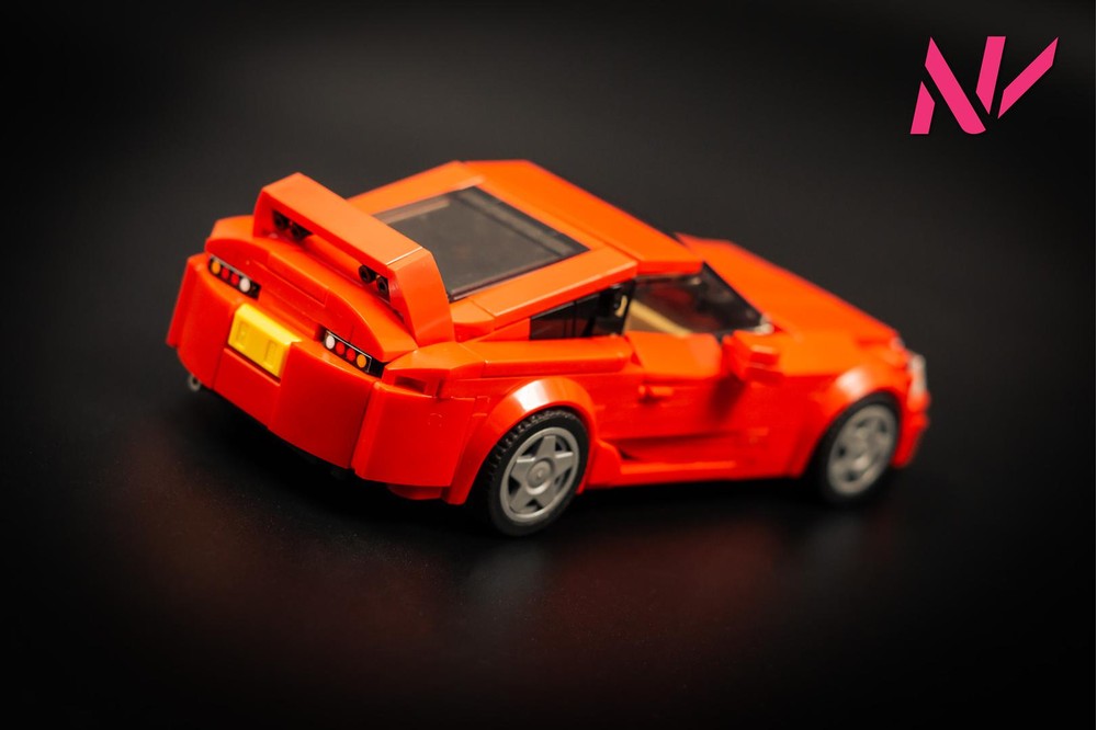 Lego Moc Toyota Supra Mk4 By Nv Carmocs Rebrickable Build With Lego