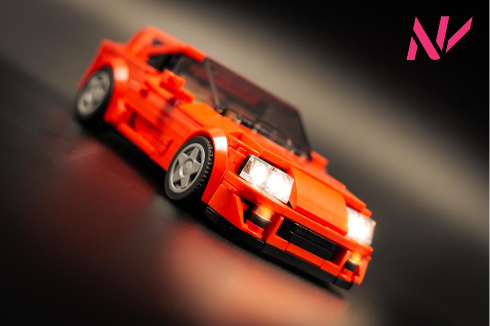 Lego Moc Toyota Supra Mk4 By Nv Carmocs Rebrickable Build With Lego