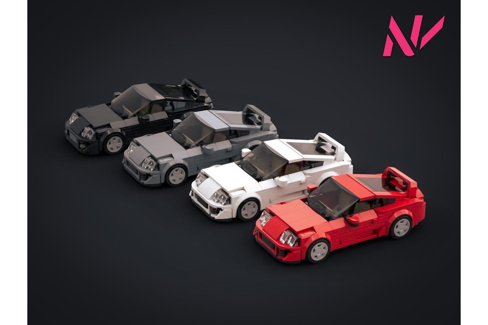 Lego Moc Toyota Supra Mk4 By Nv Carmocs Rebrickable Build With Lego