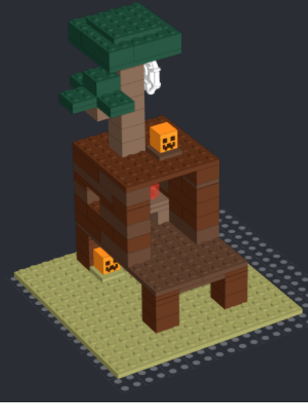 LEGO MOC Swamp Hut/Sumpfhütte by I_luv_Lego | Rebrickable - Build with LEGO