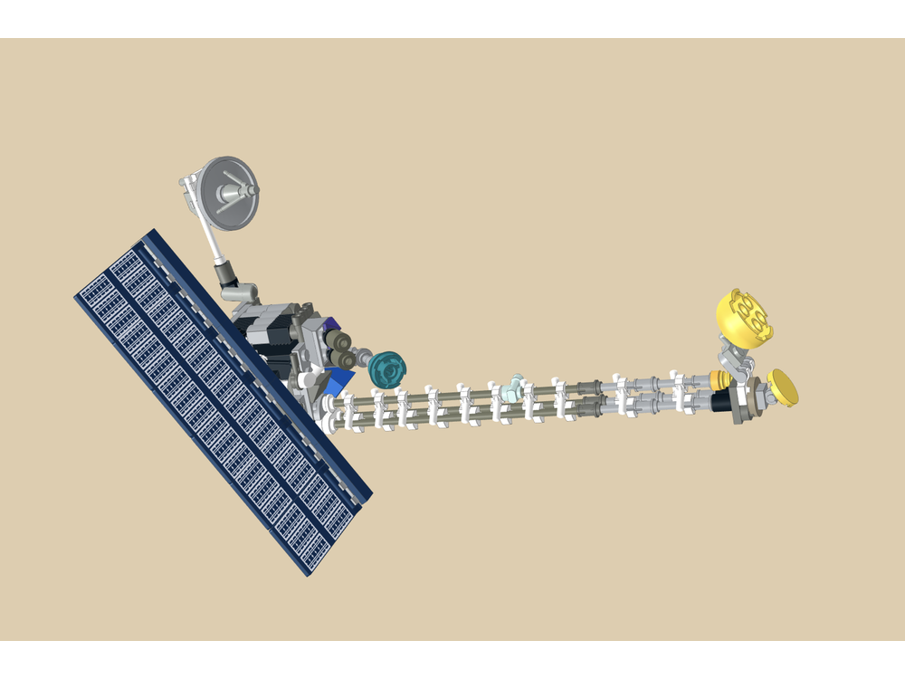 LEGO MOC NASA Mars Odyssey Orbiter by PedroJ | Rebrickable - Build with ...