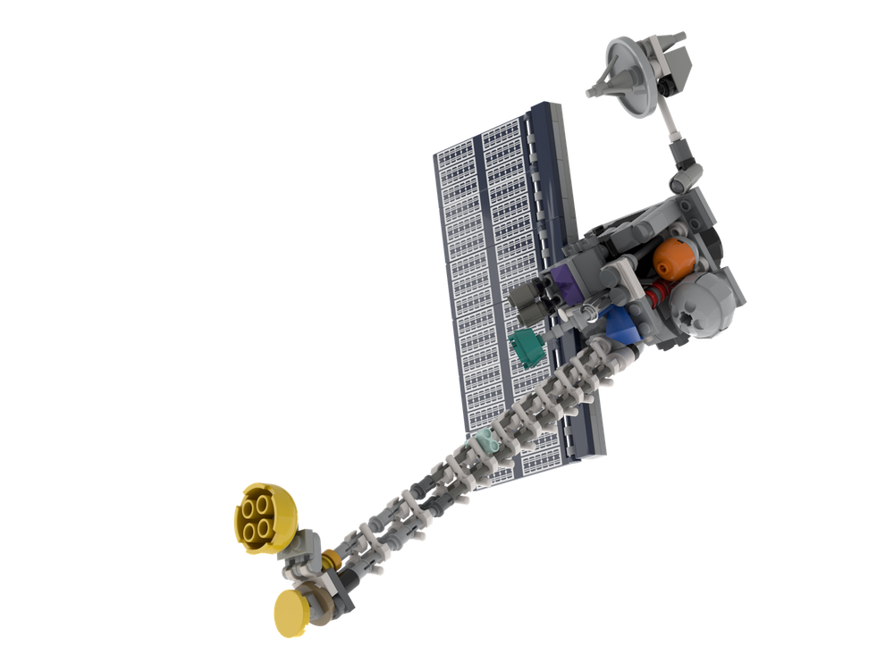 LEGO MOC NASA Mars Odyssey Orbiter by PedroJ | Rebrickable - Build with ...