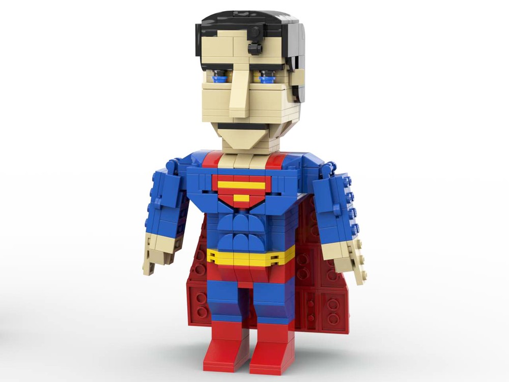 LEGO MOC Super Man Lego Figure by LittlebricksHeroes | Rebrickable ...