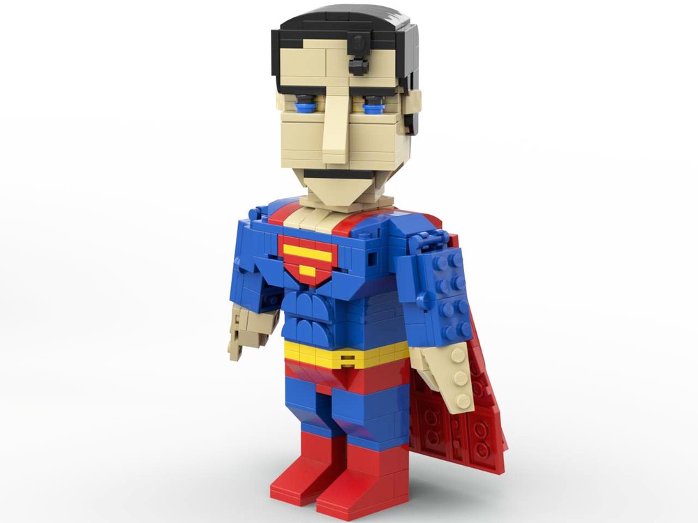 LEGO MOC Super Man Lego Figure by LittlebricksHeroes | Rebrickable ...
