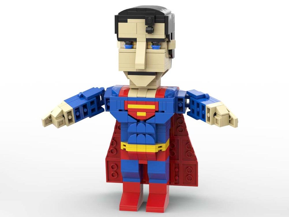 LEGO MOC Super Man Lego Figure by LittlebricksHeroes | Rebrickable ...