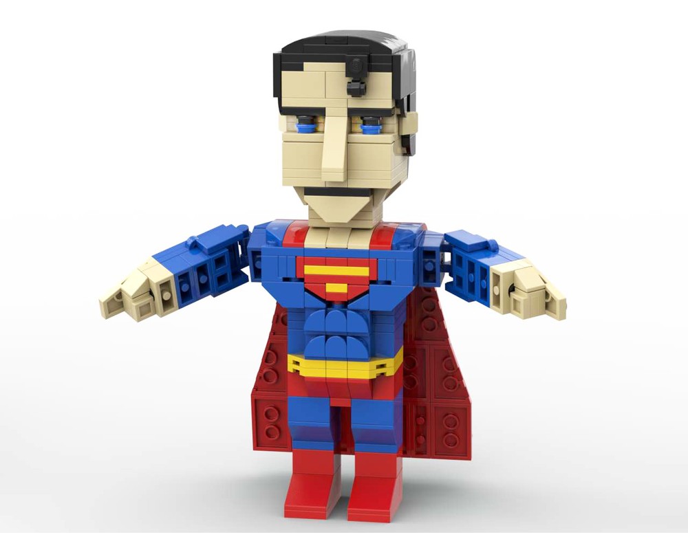 LEGO MOC Super Man Lego Figure by LittlebricksHeroes | Rebrickable ...
