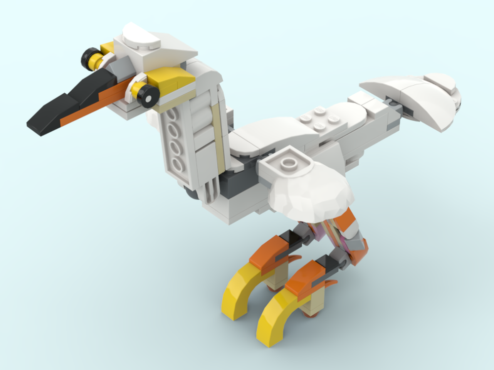 LEGO MOC 31133 Egret by Pikminfan67 | Rebrickable - Build with LEGO