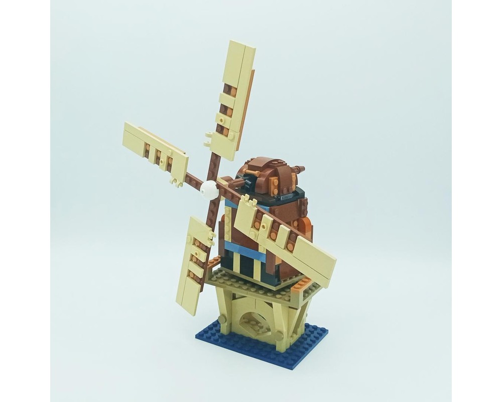 Lego Moc 31143 Dutch Windmill By Nequmodiva Rebrickable Build With Lego