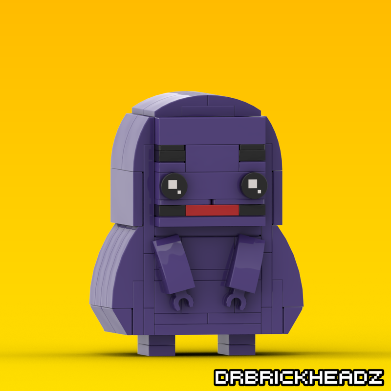 LEGO MOC Grimace (McDonald's) Brickheadz by DrBrickheadz | Rebrickable ...