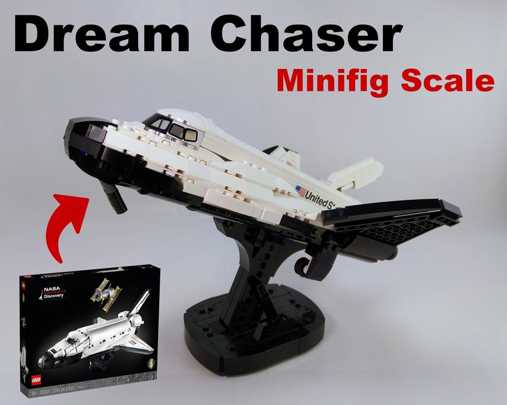 LEGO MOC Dream Chaser by Krugaar | Rebrickable - Build with LEGO