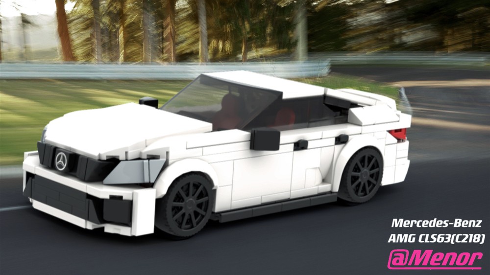 LEGO MOC Mercedes Benz AMG CLS63(C218) by Menor | Rebrickable - Build ...