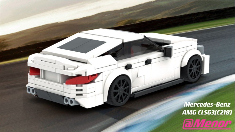 Lego Moc Mercedes Benz Amg Cls63c218 By Menor Rebrickable Build