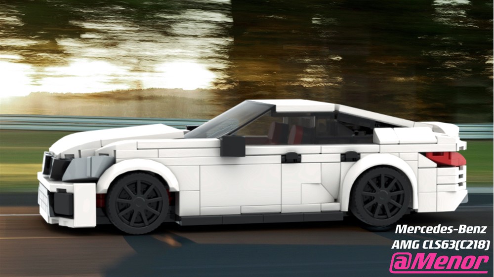 LEGO MOC Mercedes Benz AMG CLS63(C218) by Menor | Rebrickable - Build ...