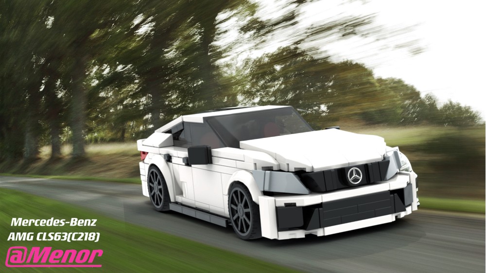 LEGO MOC Mercedes Benz AMG CLS63(C218) by Menor | Rebrickable - Build ...
