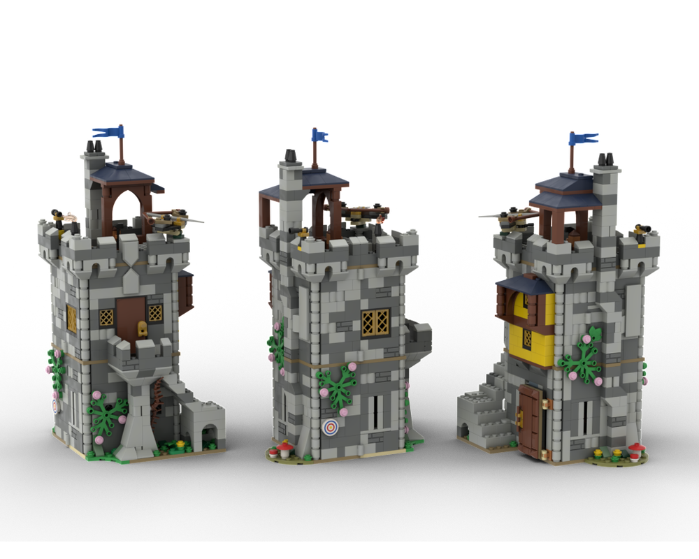 Lego Moc Watchtower Alternate Build 1x31120 By Graeymaelkyn