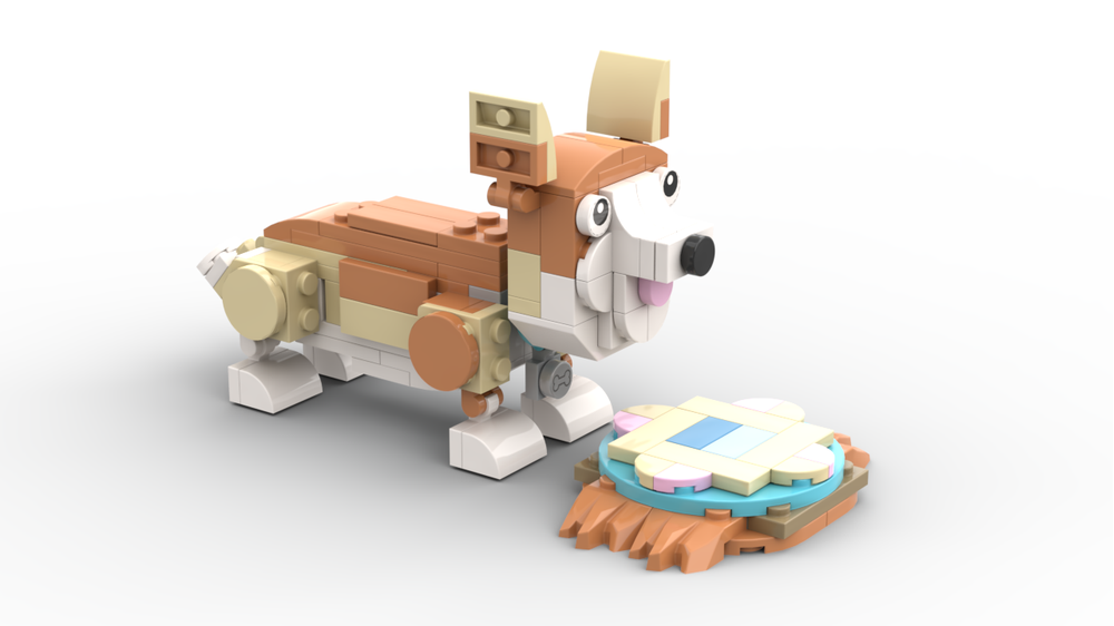 LEGO MOC Adorable Corgi (LEGO 31137 Alternate) by pluTOMium ...