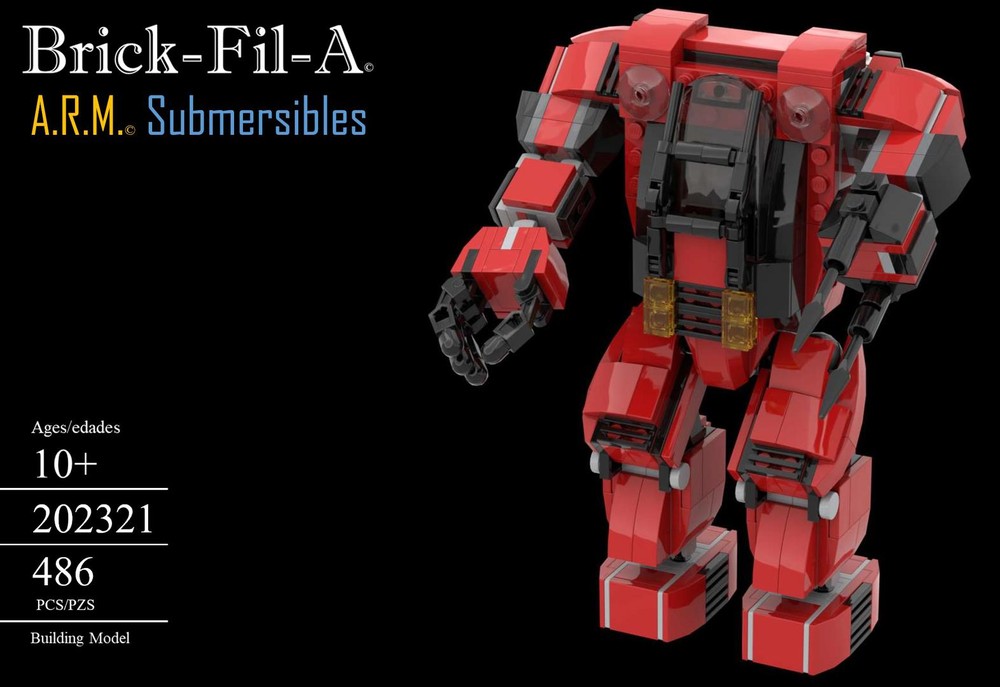 LEGO MOC Bucky by Brick-Fil-A-Builds | Rebrickable - Build with LEGO