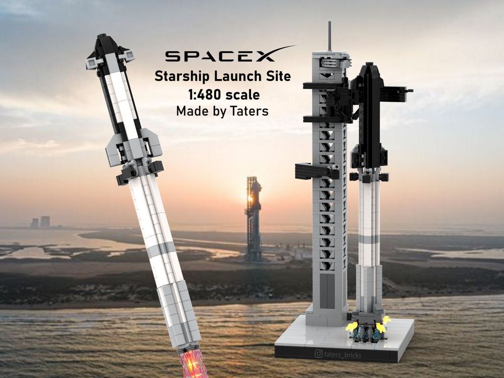LEGO MOC-153157 SpaceX Starship Launch Site (old design) by Taters ...
