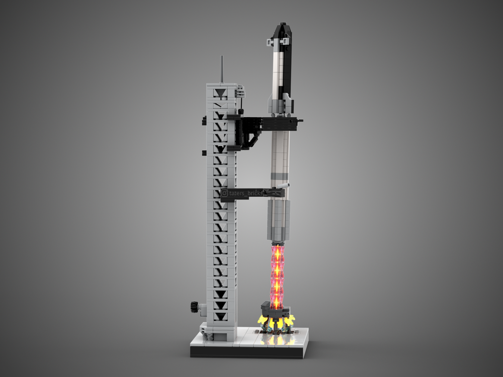 LEGO MOC-153157 SpaceX Starship Launch Site (old design) by Taters ...