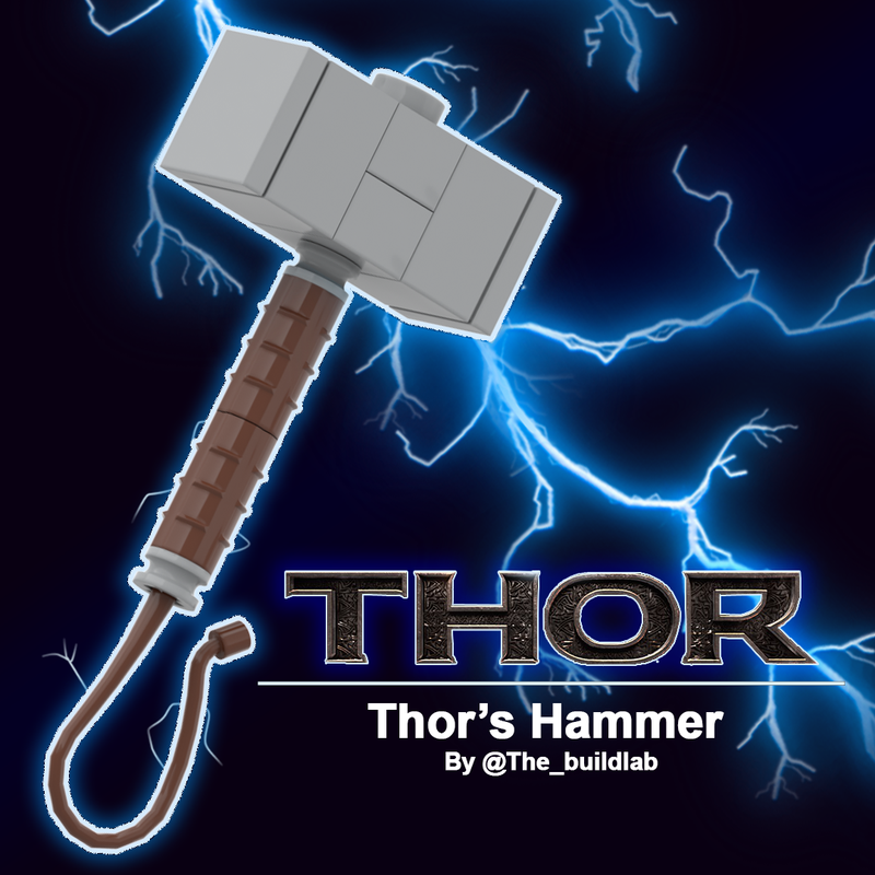 LEGO MOC Thors Hammer by BuildLab | Rebrickable - Build with LEGO