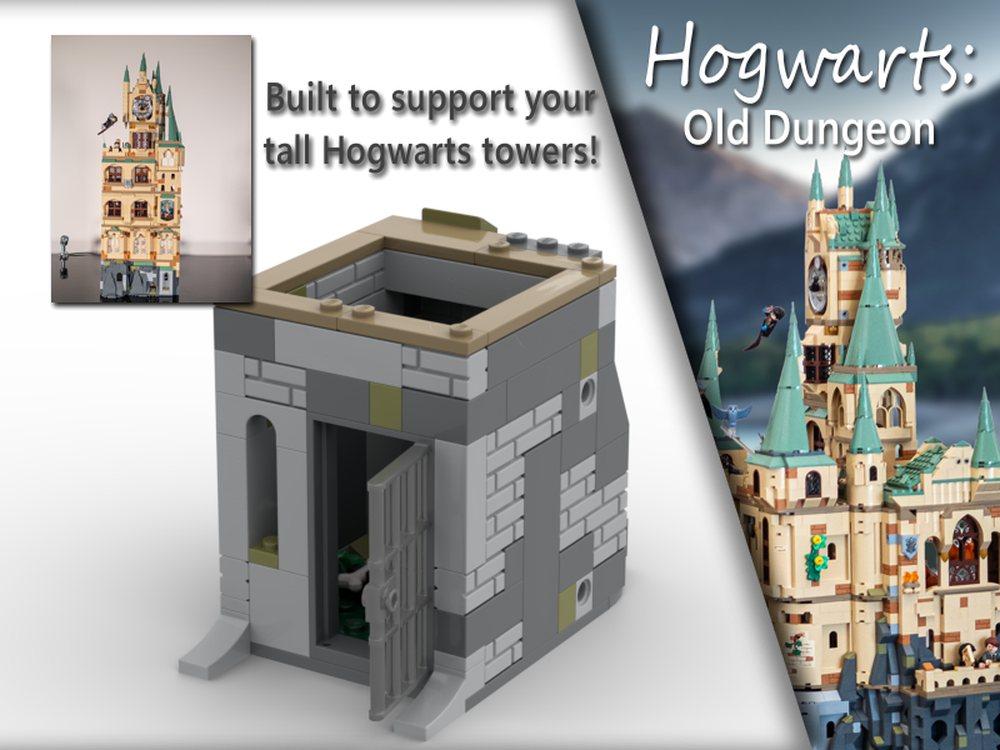 LEGO MOC HP Modular - Dungeons by Gobsmack | Rebrickable - Build with LEGO