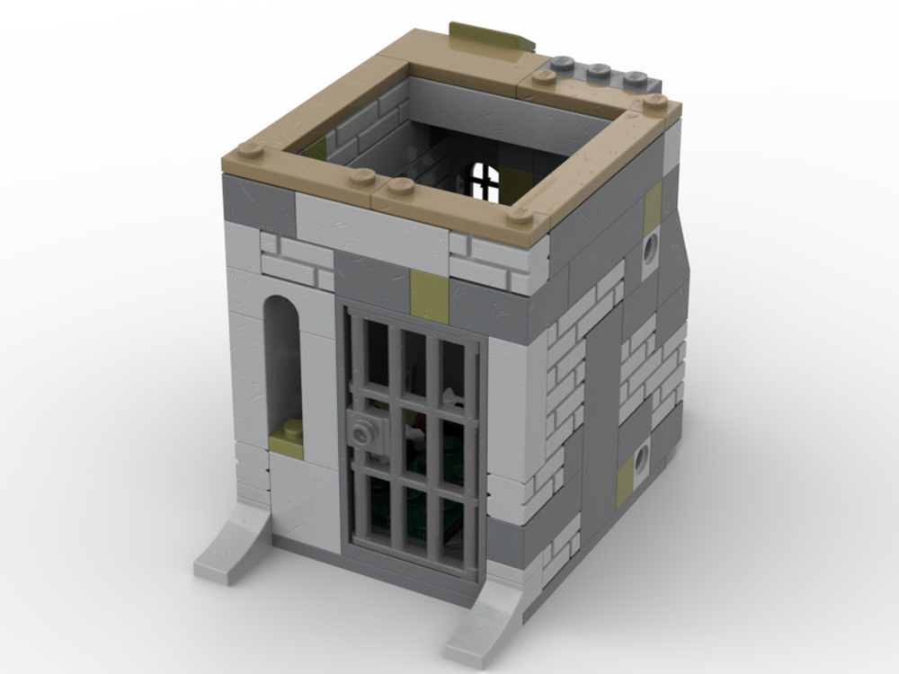 Lego Moc Hp Modular Dungeons By Gobsmack Rebrickable Build With Lego