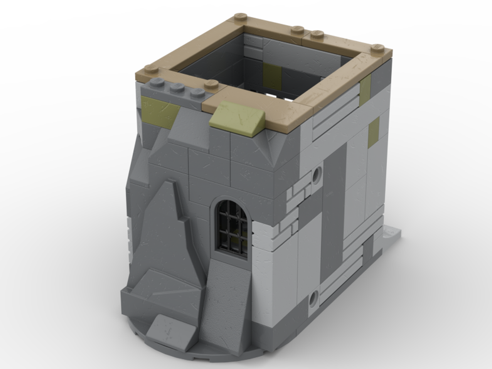 Lego Moc Hp Modular Dungeons By Gobsmack Rebrickable Build With Lego