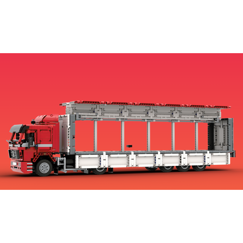 LEGO MOC Mercedes-Benz SK 1748 and wing body trailer by OldOlneyLego ...