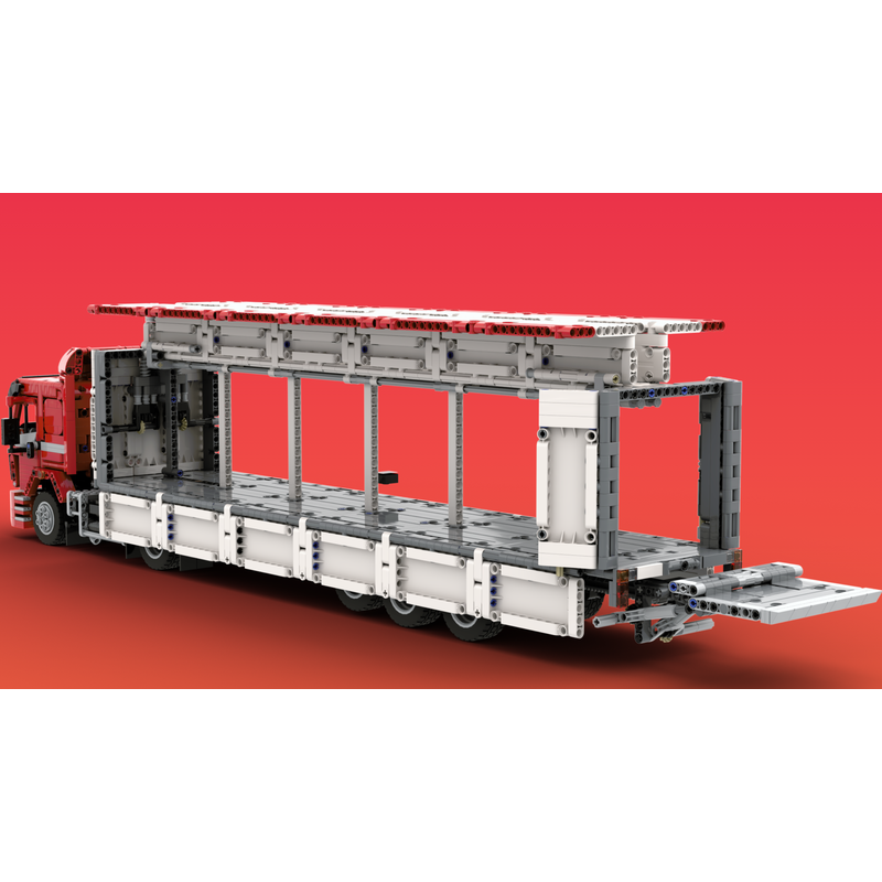 LEGO MOC Mercedes-Benz SK 1748 and wing body trailer by OldOlneyLego ...