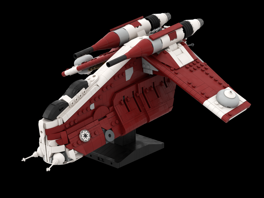 Lego Moc Coruscant Guard Gunship By Marius2002 Rebrickable Build