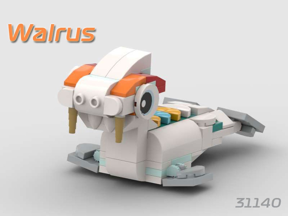 LEGO MOC 31140 Walrus by dLegooo | Rebrickable - Build with LEGO