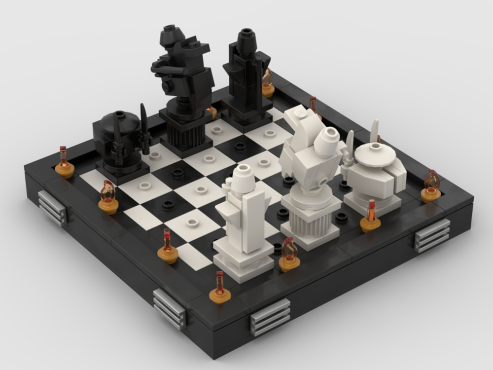 LEGO MOC Giant Wizard's Chess by Legacy_Bricks | Rebrickable - Build ...