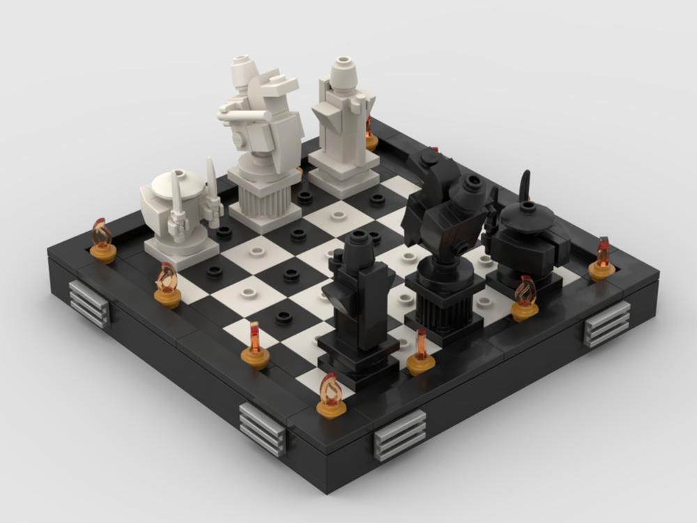 LEGO MOC Giant Wizard's Chess by Legacy_Bricks | Rebrickable - Build ...