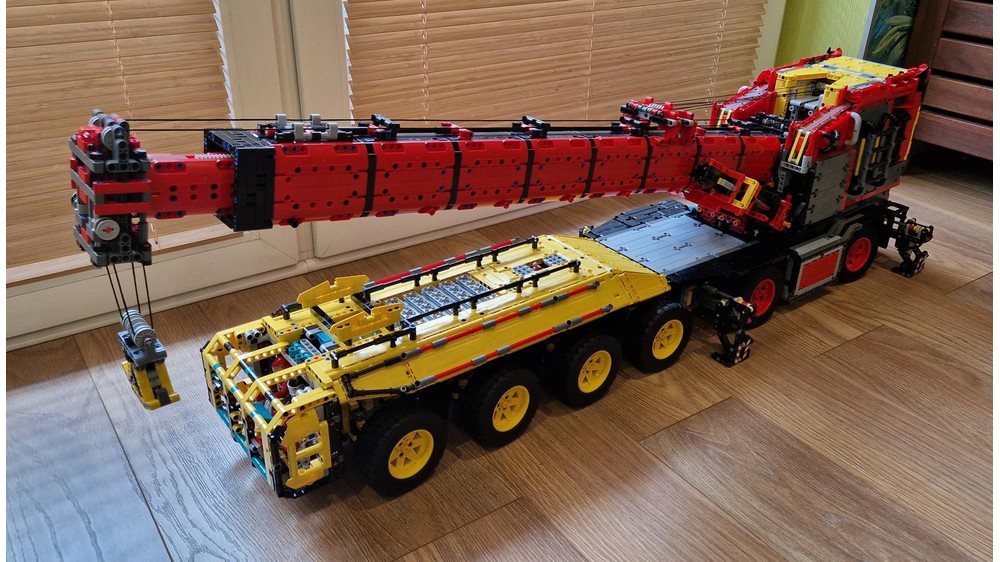 Lego Moc Little Crane Project By Iwogla Rebrickable Build With Lego