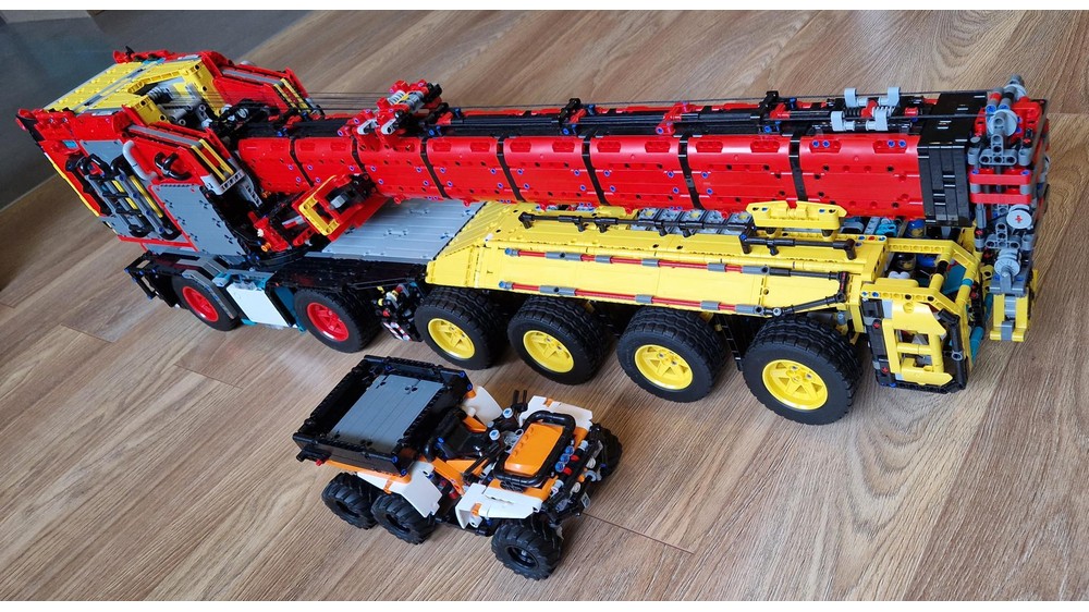 Lego Moc Little Crane Project By Iwogla Rebrickable Build With Lego