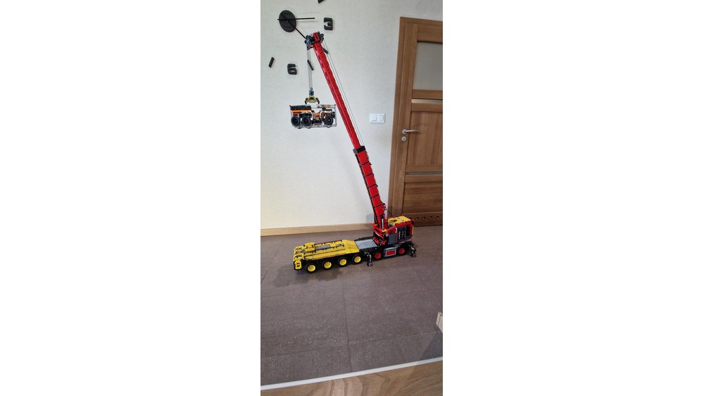 Lego Moc Little Crane Project By Iwogla Rebrickable Build With Lego