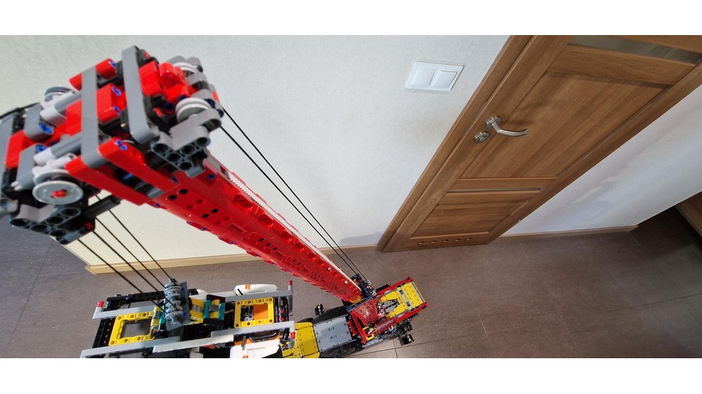 Lego Moc Little Crane Project By Iwogla Rebrickable Build With Lego