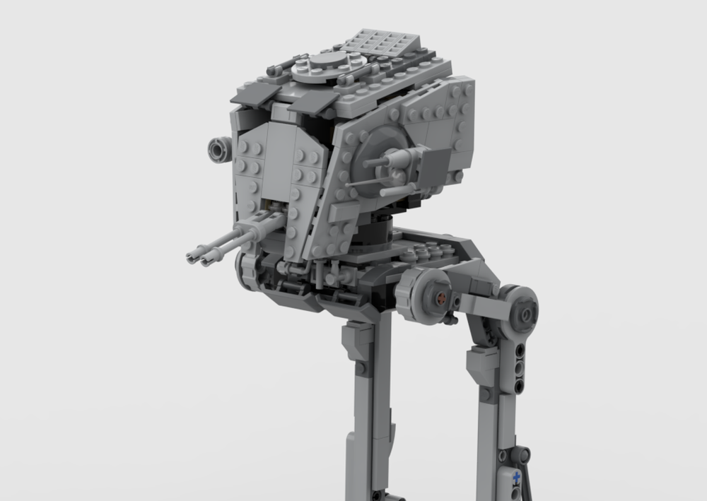 LEGO MOC-153190 75322 Hoth AT-ST - Modifications by GabMOCs ...
