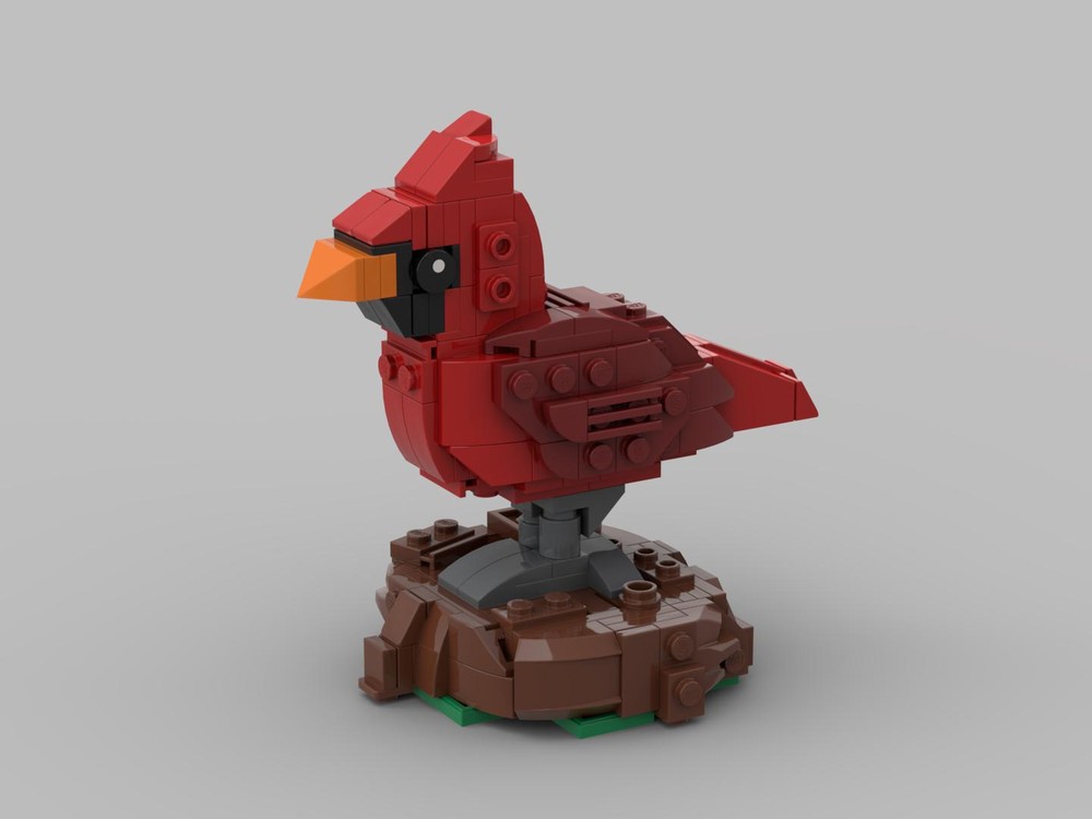 LEGO MOC Red Cardinal by Penguins and plastic | Rebrickable - Build ...