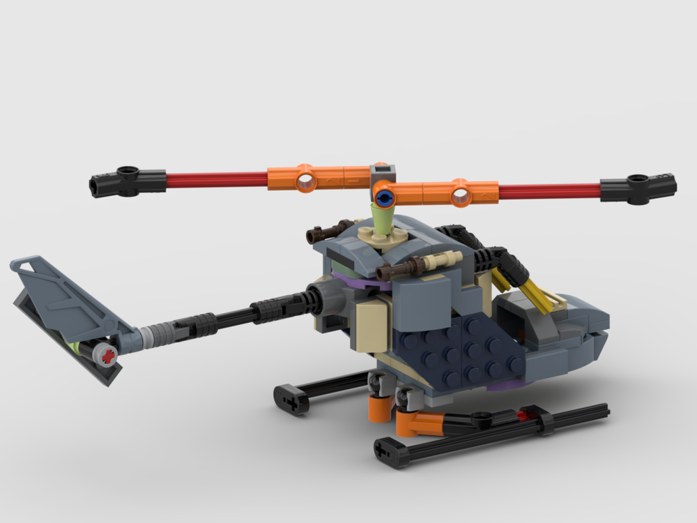Lego Moc 75576 Helicopter By Klintisztvud Rebrickable Build With Lego